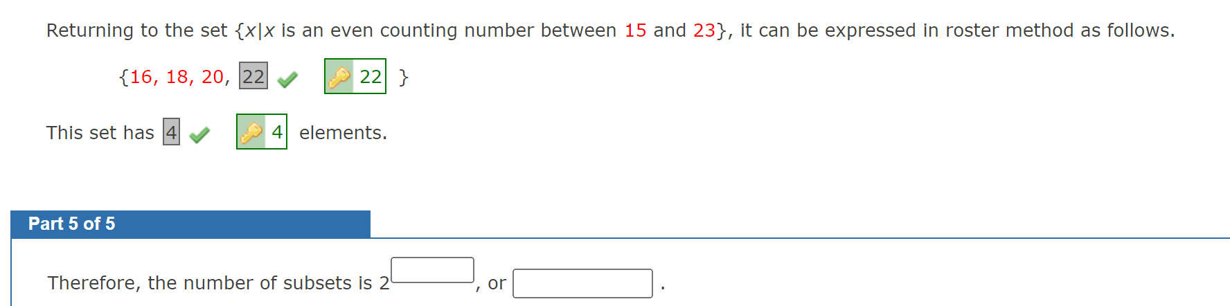 Solved Returning To The Set Xx Is An Even Counting Number 