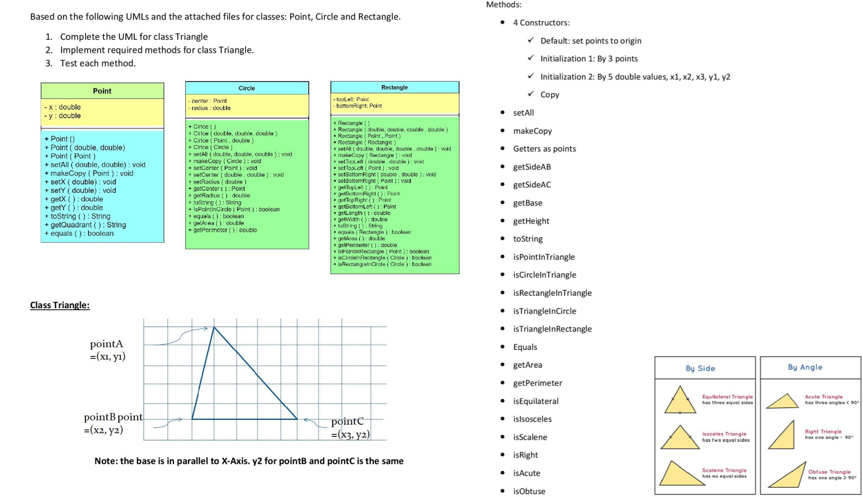 Solved Based on the following UMLs and the attached files | Chegg.com