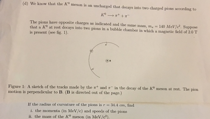 Solved Relativistic Force 11. A charged particle moving in a | Chegg.com