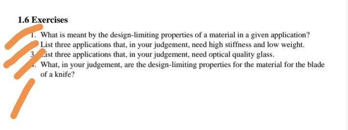 Solved 1.6 Exercises 1. What is meant by the design-limiting | Chegg.com