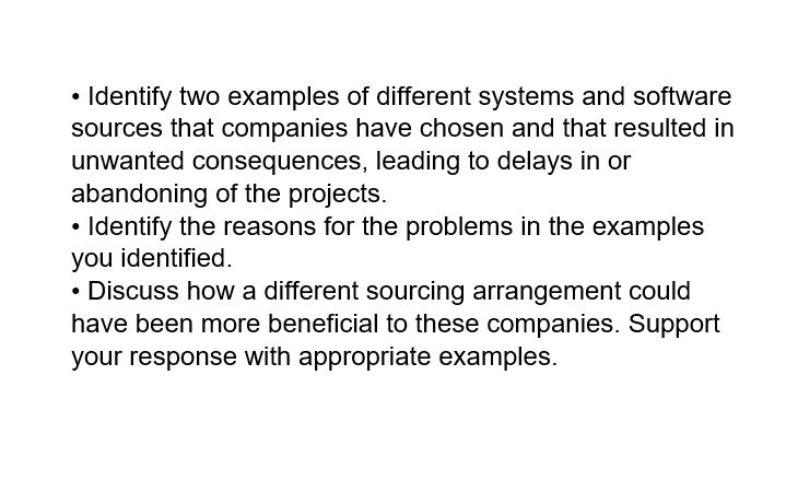Solved Identify two examples of different systems and | Chegg.com