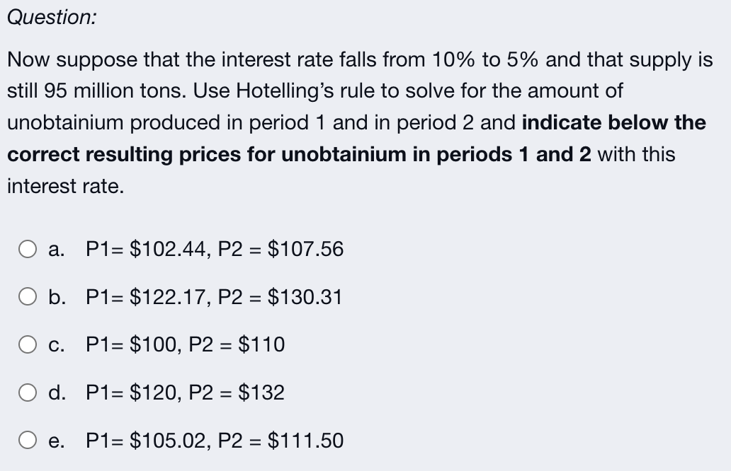 Scenario: unobtainium The mineral unobtainium is a | Chegg.com