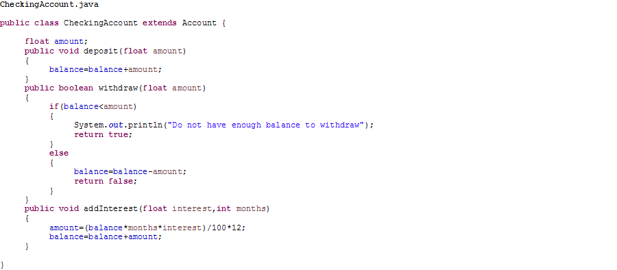 Bank.java import java.util.Scanner; public class Bank | Chegg.com