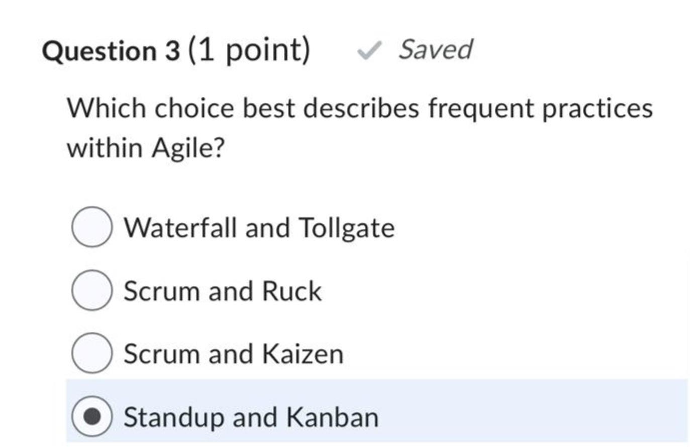 Solved An advantage of Agile that is particularly relevant | Chegg.com