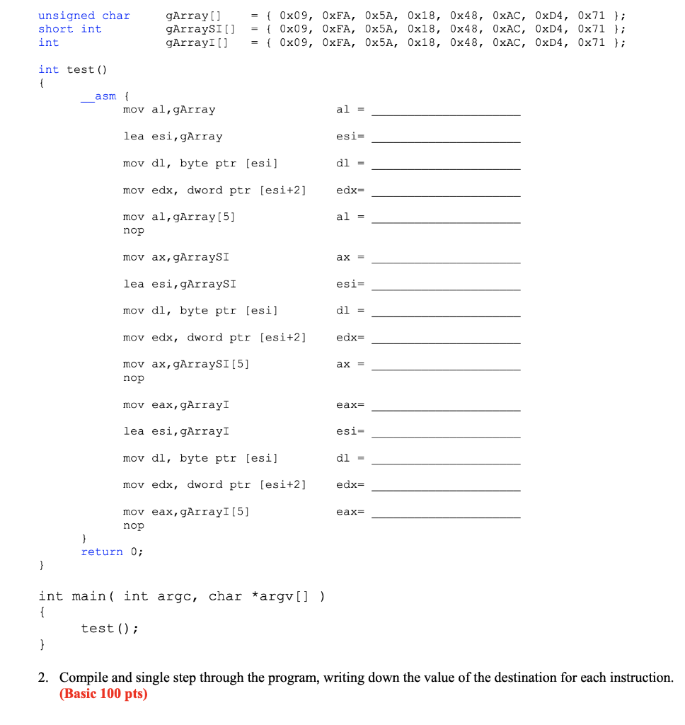 Use Visual Studio Create A Project Using The Chegg