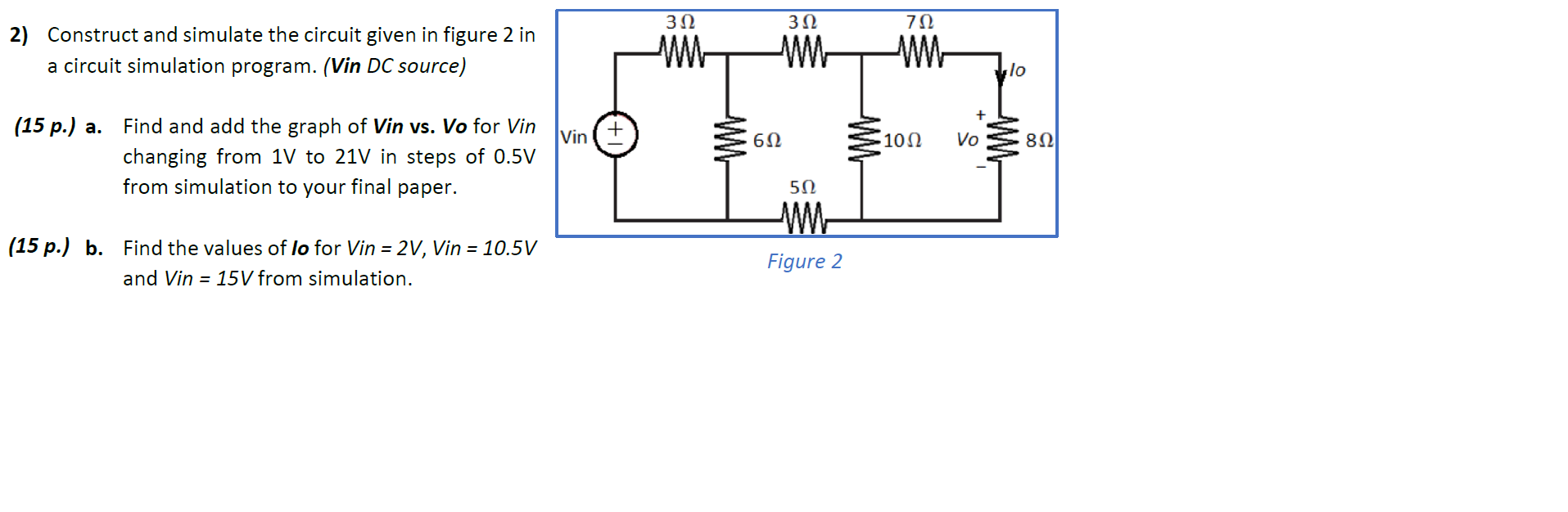 Solved 312 312 712 2) Construct and simulate the circuit | Chegg.com