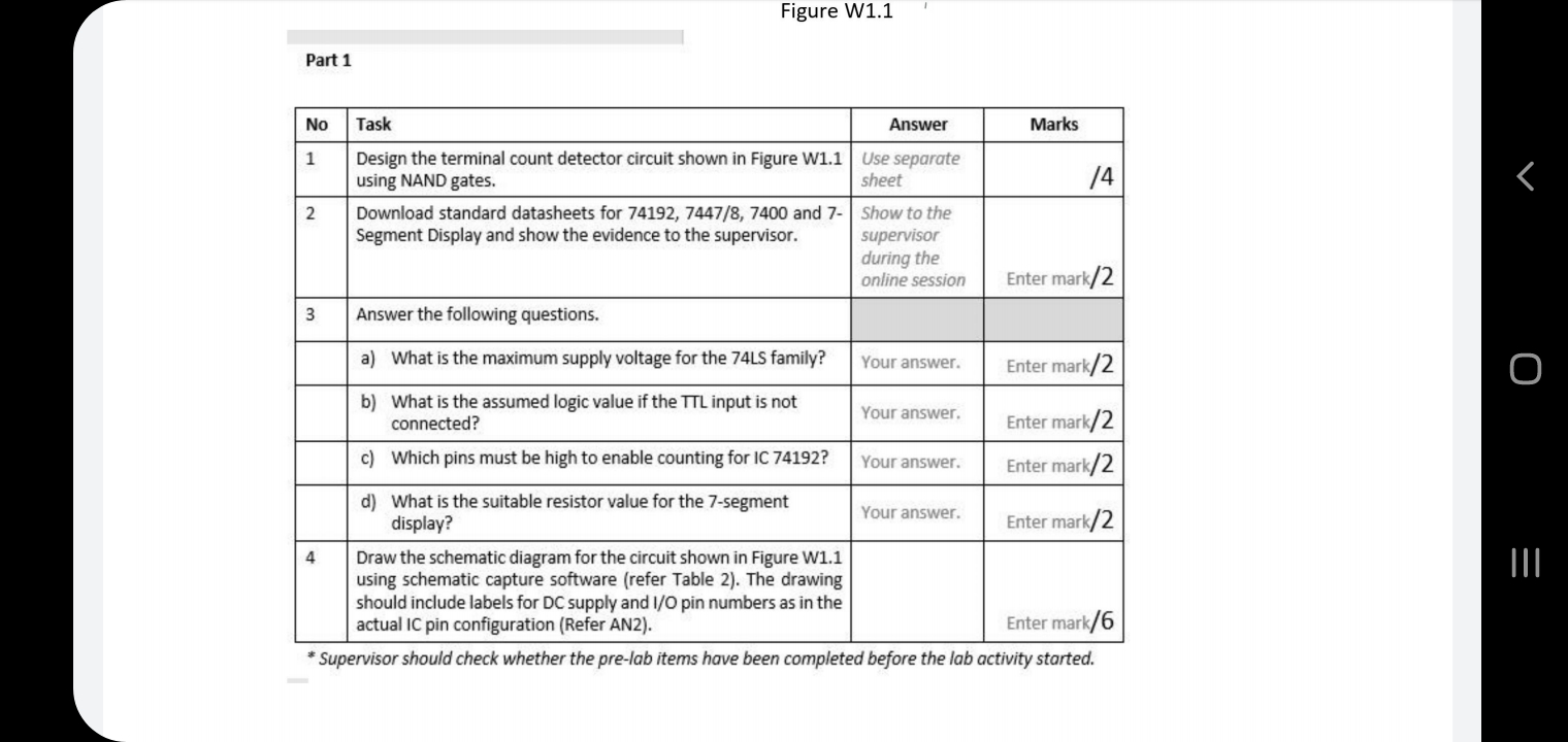 P1.1 Instruction You are required to design and built | Chegg.com