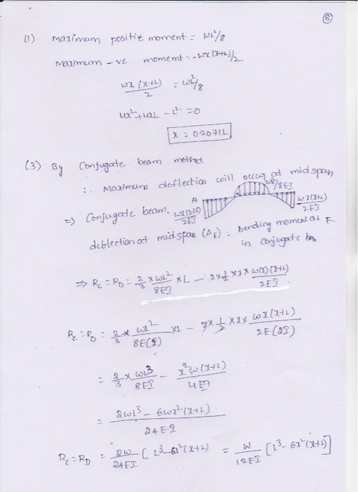 Solved Solve the indeterminate by force method and the | Chegg.com