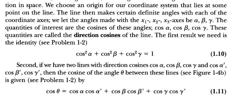 Solved tion in space. We choose an origin for our coordinate | Chegg.com