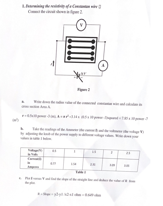 Solved resistivity lab reportI want to rearrange this page | Chegg.com