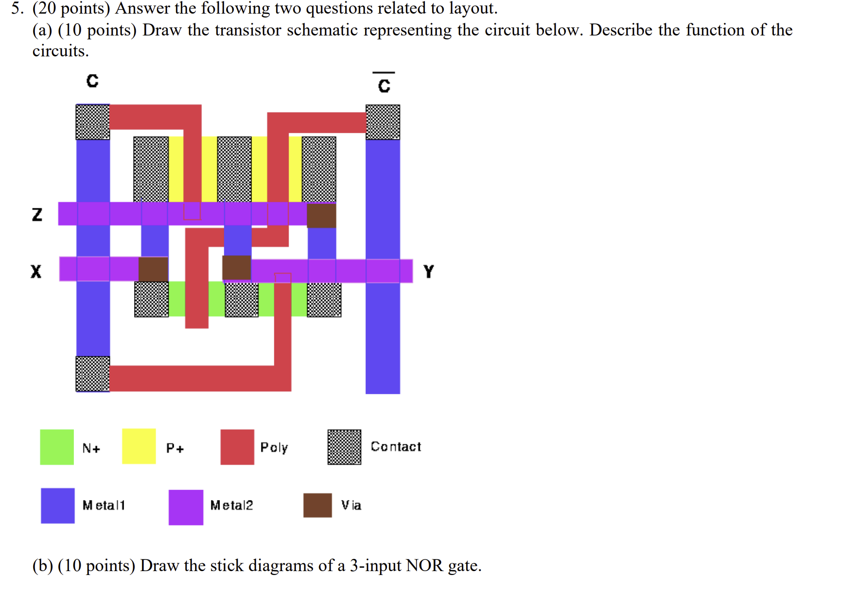 Solved (20 points) Answer the following two questions | Chegg.com Solved (20 points) Answer the following two questions | Chegg.com