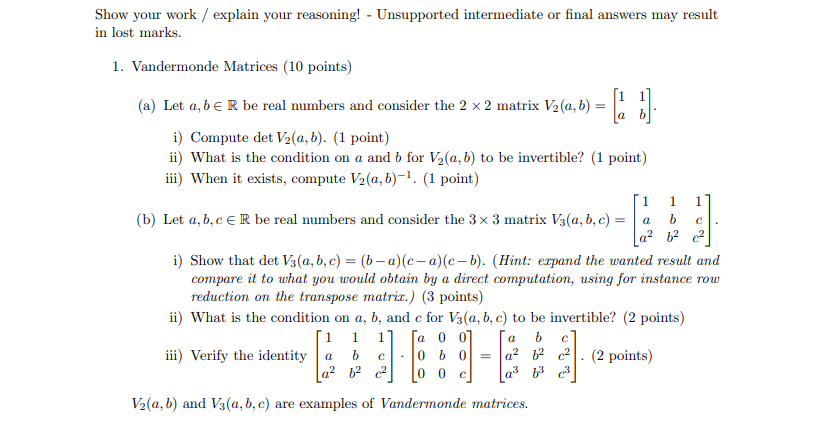 Solved how your work / explain your reasoning! - Unsupported | Chegg.com