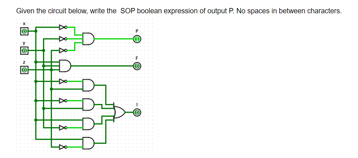 Solved Given The Circuit Below Write The Sop Boolean 
