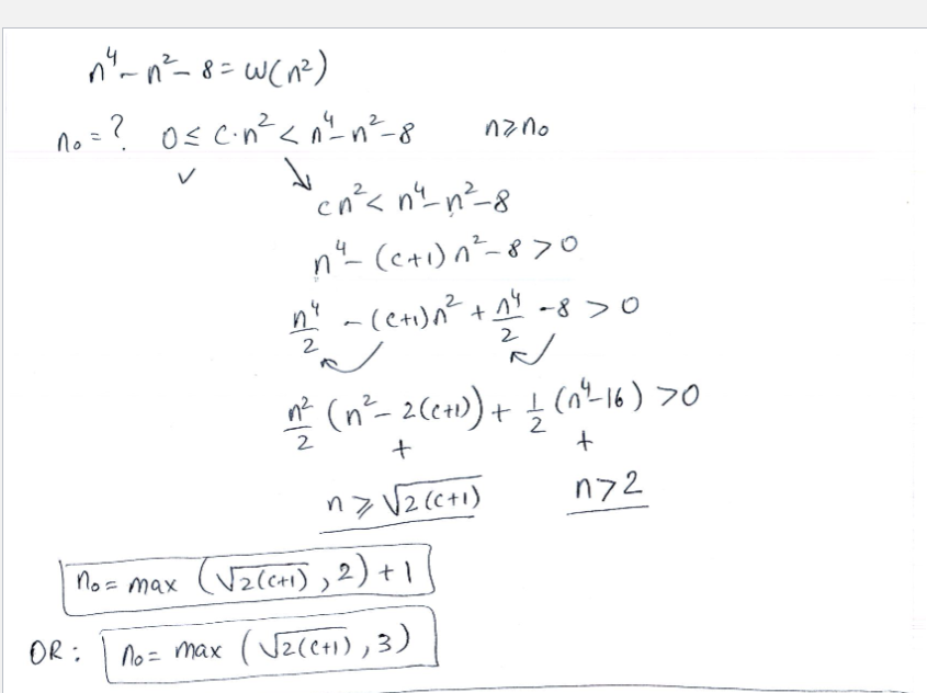 Solved Use formal definition to show thatn3 + 3n2 + 1 = | Chegg.com