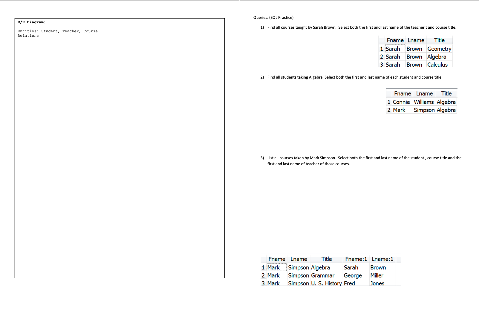 Solved -- This file contains the SQL statements needed to | Chegg.com