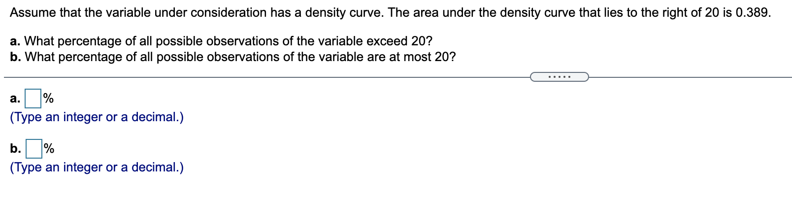 Solved Assume that the variable under consideration has a | Chegg.com