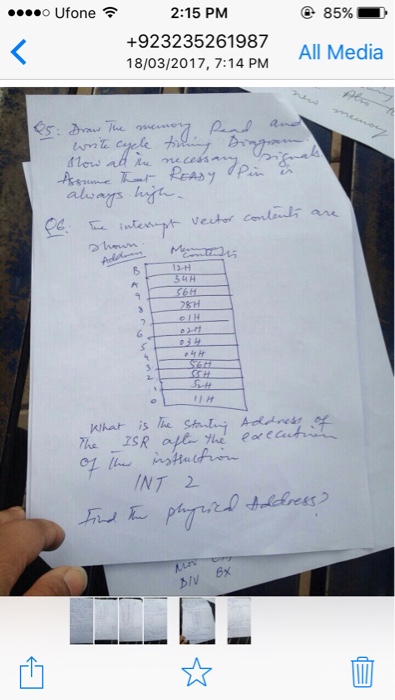 Solved Draw the memory Read and write cycle timing Diagram | Chegg.com