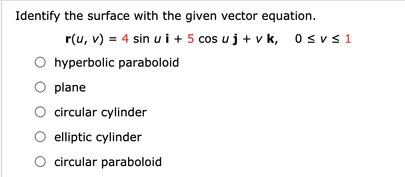 Solved Consider the vector field. F(x, y, z) = (6ex sin y, | Chegg.com