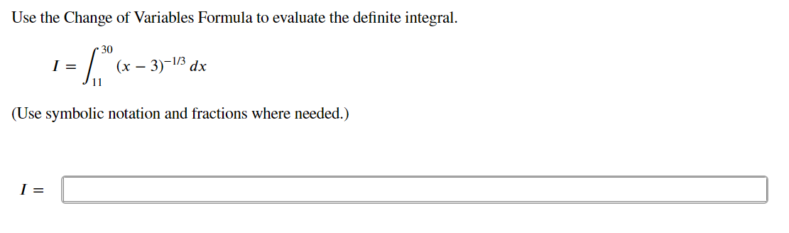 Solved Use the Change of Variables Formula to evaluate the | Chegg.com