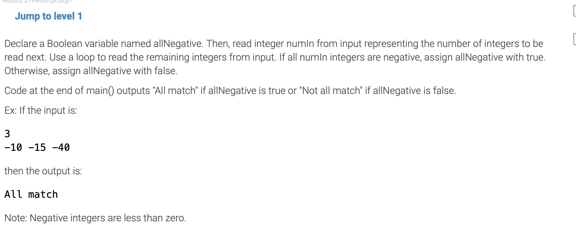 Solved Declare a Boolean variable named allNegative. Then, | Chegg.com Solved Declare a Boolean variable named allNegative. Then, | Chegg.com