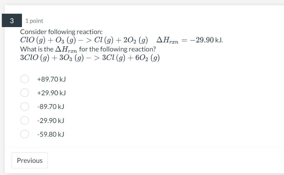 Solved Consider following reaction: | Chegg.com Solved Consider following reaction: | Chegg.com