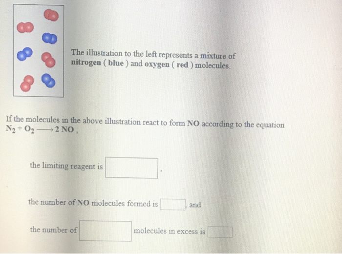 Solved The illustration to the left represents a mixture of | Chegg.com