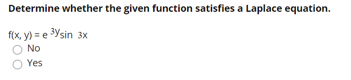 Solved Determine whether the given function satisfies a | Chegg.com