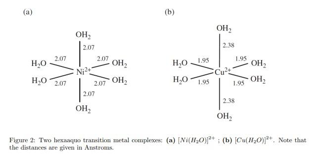 Solved Usually, transition metal complexes with six ligands | Chegg.com