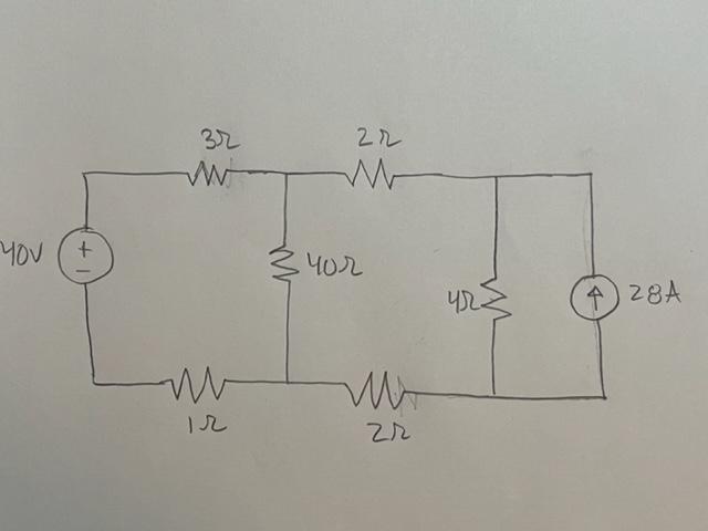 Solved Analyze the circuit in below. Find the power supplied | Chegg.com