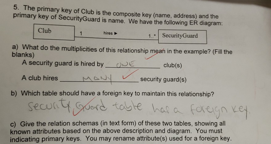Solved Give the relation schemas (in text form) of these two | Chegg.com