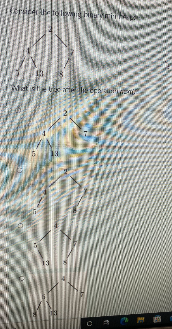 Solved Consider the following binary min theab: What is the | Chegg.com