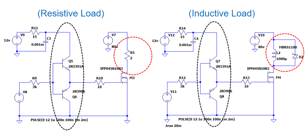 1) a)Similar to the Driver Circuit in the picture | Chegg.com