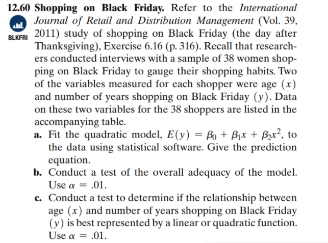 اسد 12.60 Shopping on Black Friday. Refer to the | Chegg.com