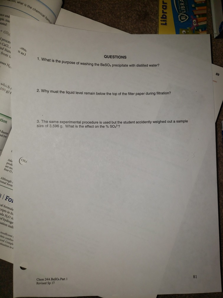 Solved what is the chemical LIBRE emical form ance und apie | Chegg.com