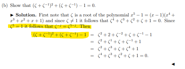 Solved Could someone explain how the simplification to the | Chegg.com