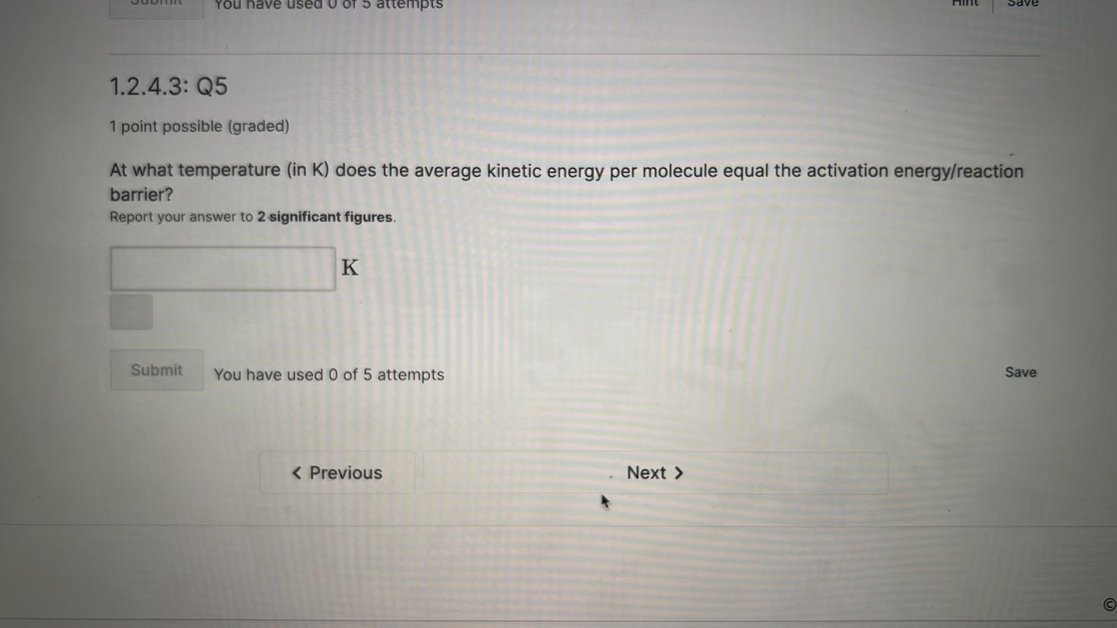 Solved The reaction between gas phase nitrogen monoxide (NO) | Chegg.com