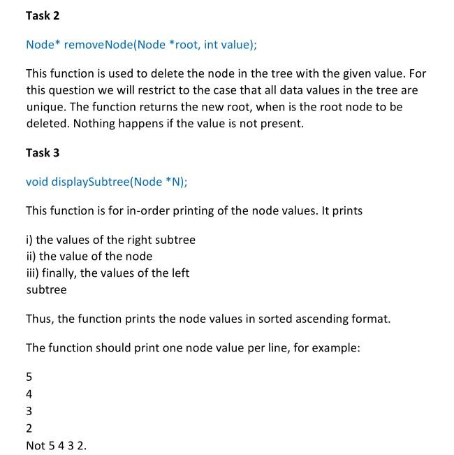 Solved bst.h.txt - Notepad File Edit Format View Help | Chegg.com