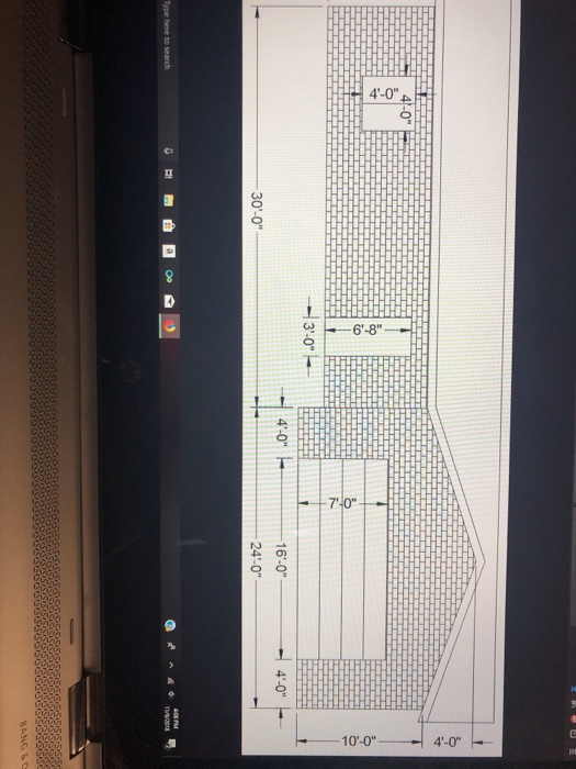 Determine the number of modular bricks needed for the | Chegg.com