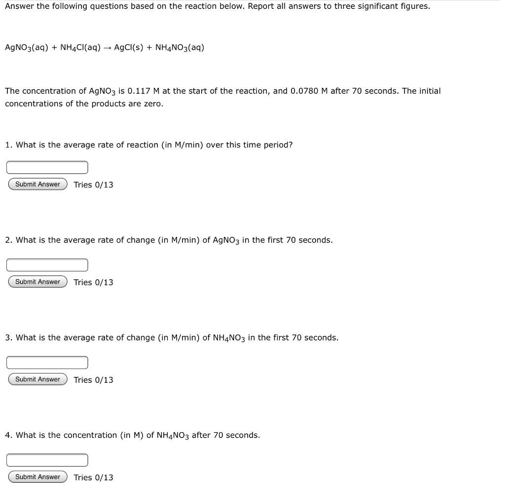 Solved For the reaction 6A + G -» 5D 5E, the following | Chegg.com