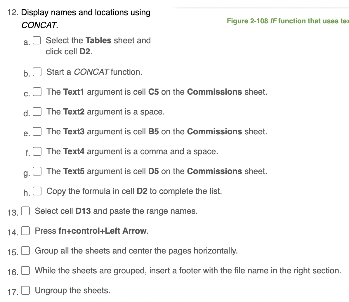 7. Create and copy a SUMIF function to calculate | Chegg.com