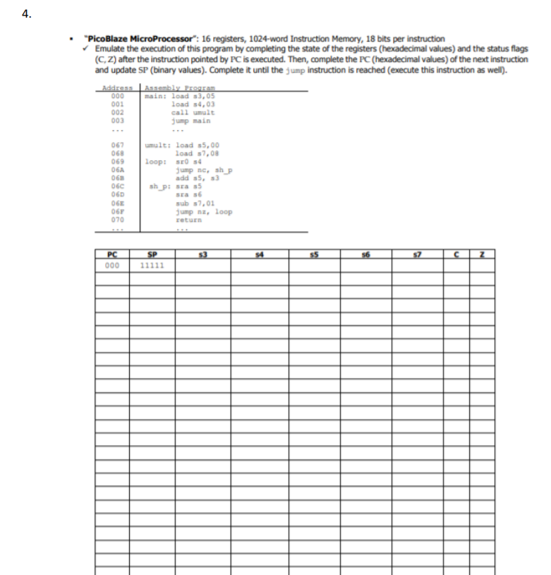 1. . "VBC (Very Basic Computer)": 2 registers, | Chegg.com
