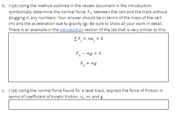Solved (1pt) Using the method outlined in the review | Chegg.com