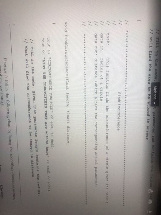 Solved Retrieve program scope.cpp from the Lab 6.2 folder. | Chegg.com