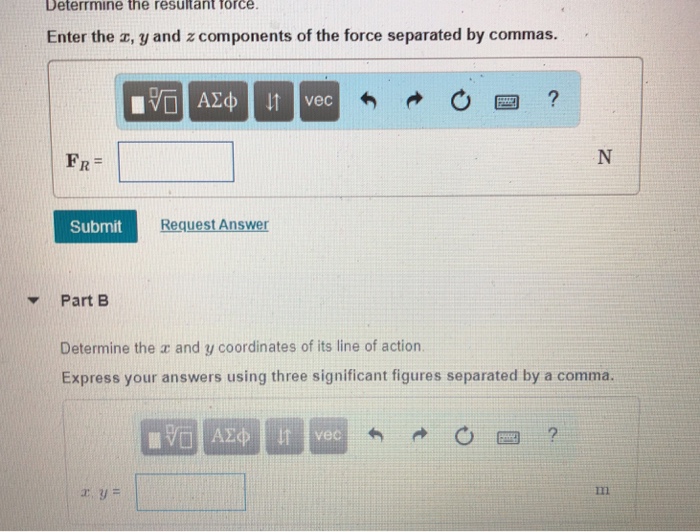 Solved Replace the loading shown by an equivalent single | Chegg.com