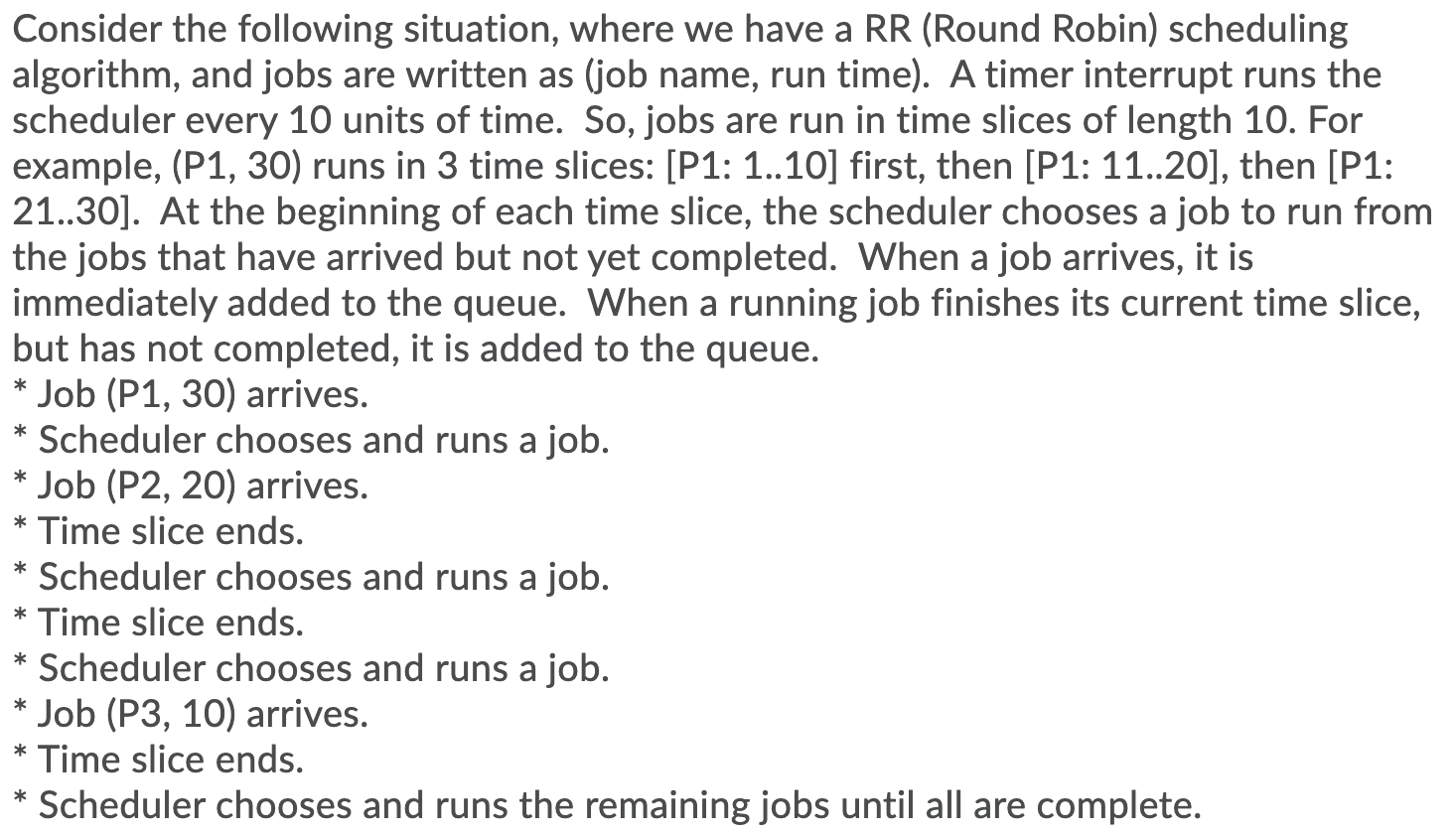 Solved * Consider the following situation, where we have a | Chegg.com