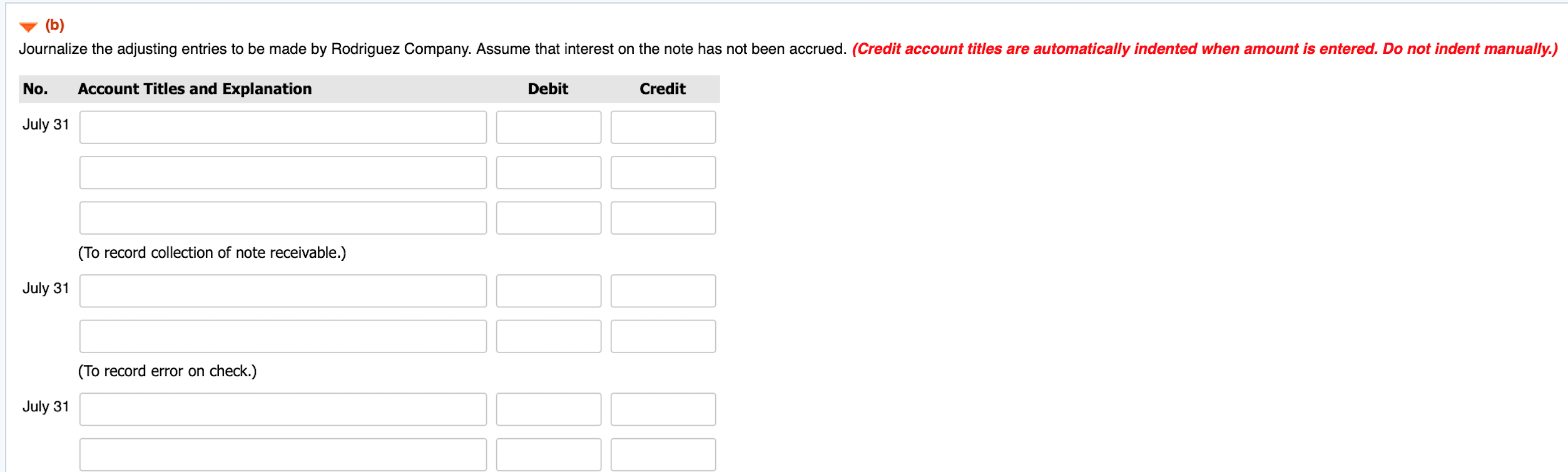 Solved Problem 8-5A (Part Level Submission) Rodriguez | Chegg.com