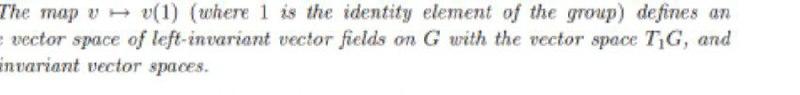 Solved The map v↦v(1) (where 1 is the identity element of | Chegg.com