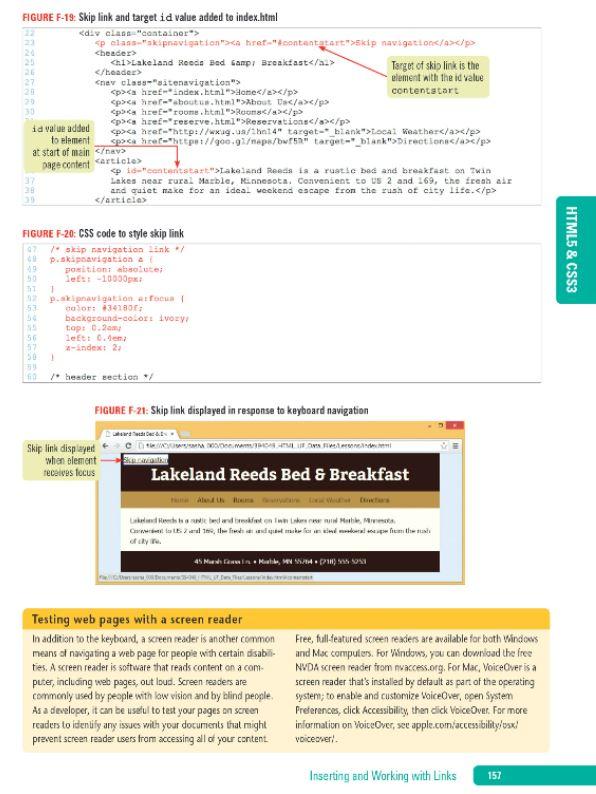 HTML5 & CSS3 UNIT F Style Multiple Link States | Chegg.com