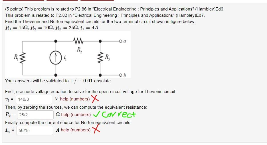 Solved please use KCL, KVL, mesh analysis and/or nodal | Chegg.com