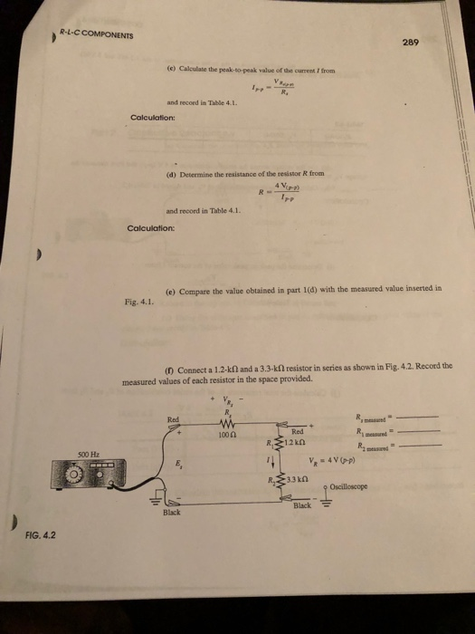Solved Date: Course and Section: Instructor: 4 EXPERIMENT ac | Chegg.com
